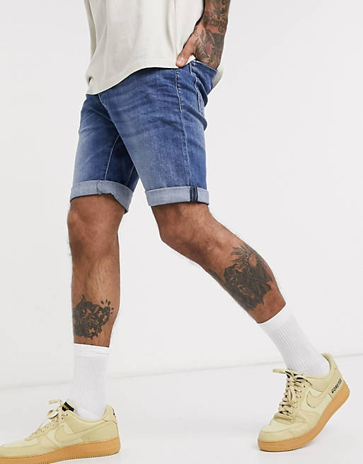 Replay Denim Shorts | Is this the most popular summer outfit idea?