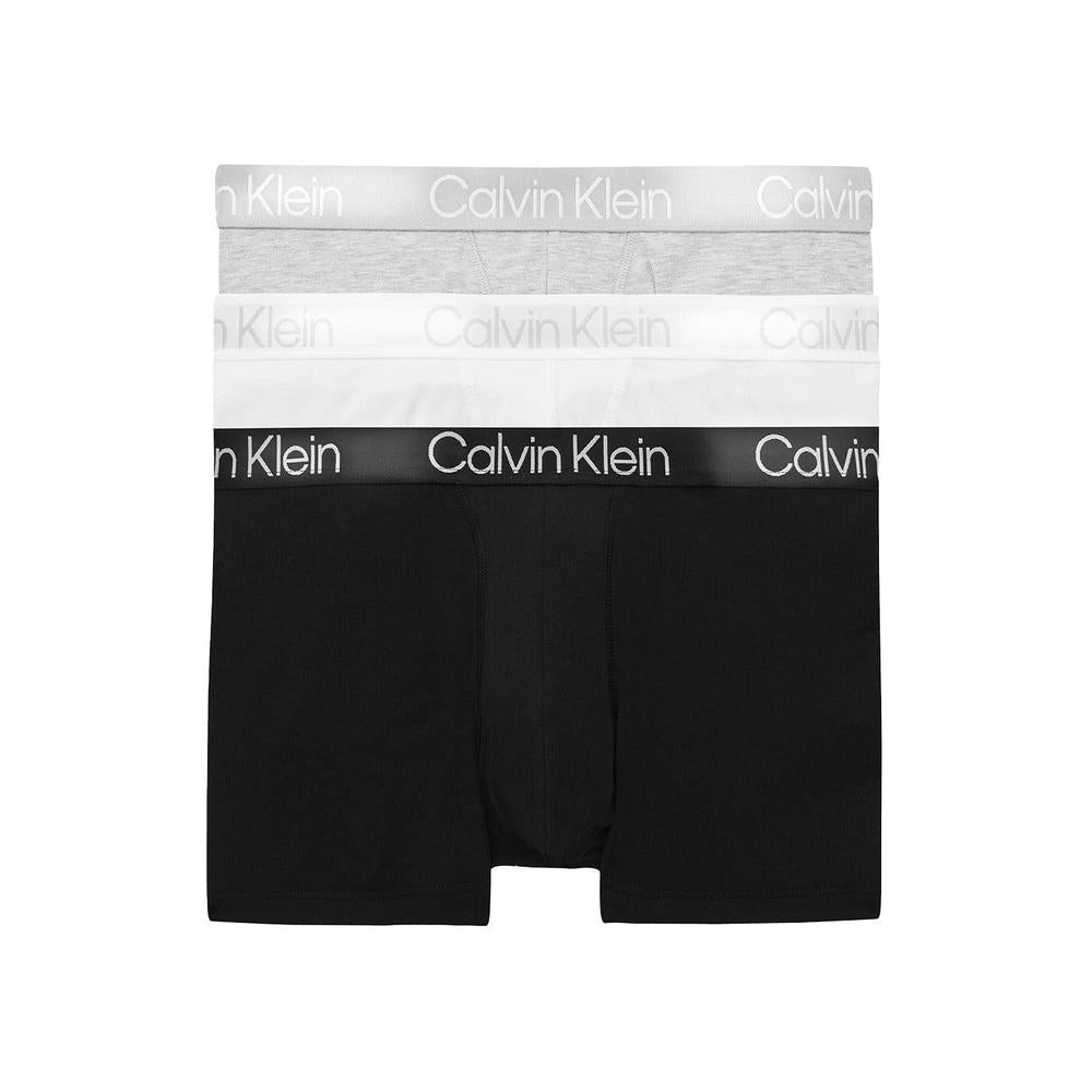 Calvin Klein Men's 3-Pack Modern Structure Boxer Trunks