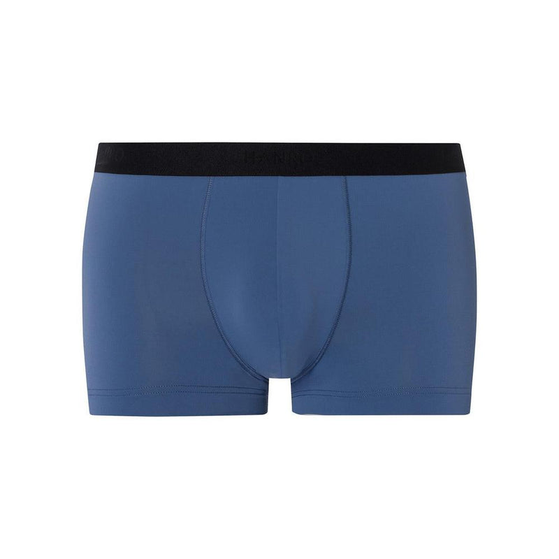 Hanro Men's Micro Touch Boxer Trunk, Slate Blue