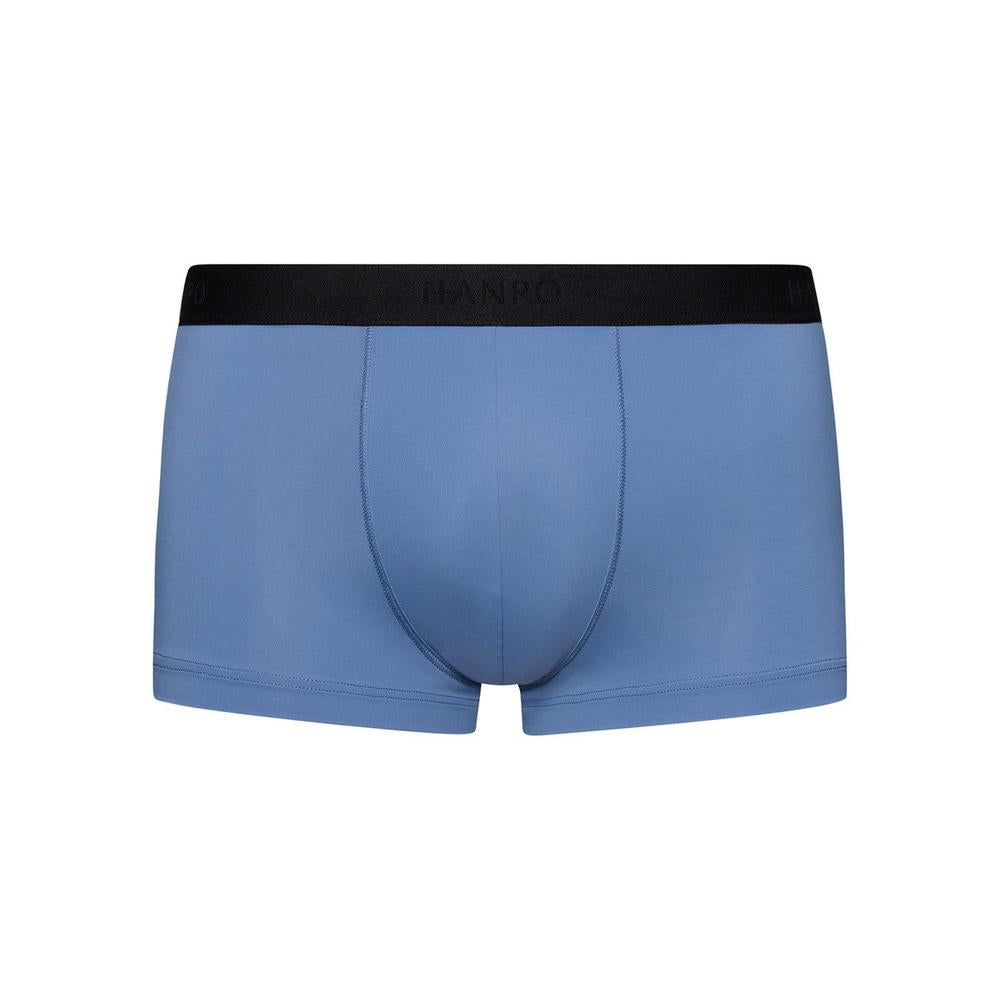 Hanro Men's Micro Touch Boxer Trunks, Windy Blue