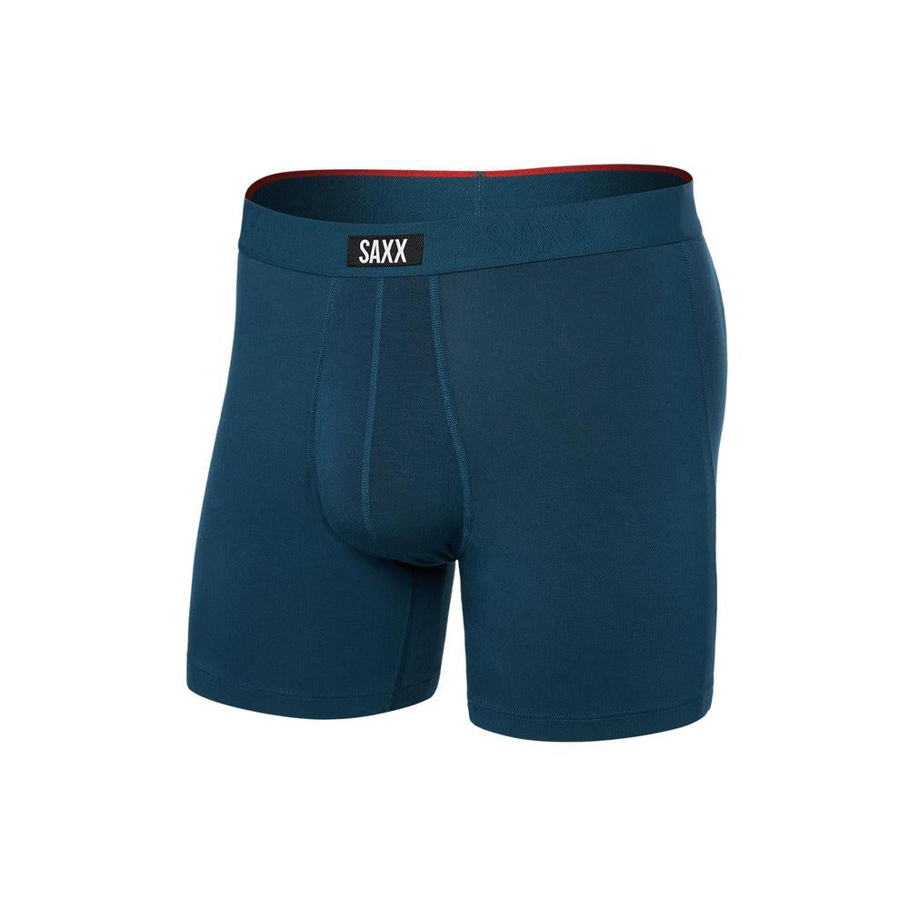 SAXX Men's Vibe Xtra Super Soft Boxer Brief, Hurricane Blue