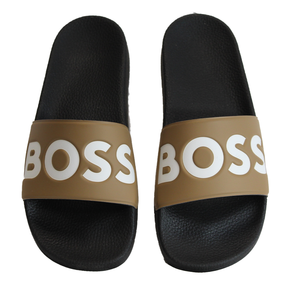 BOSS Aryeh Sliders, Beige