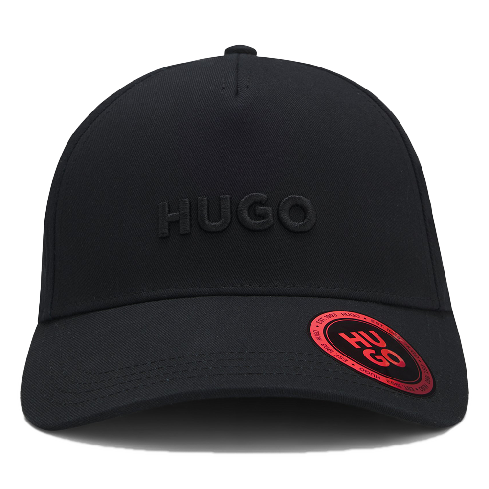HUGO Jude Embroidered Logo Baseball Cap, Black