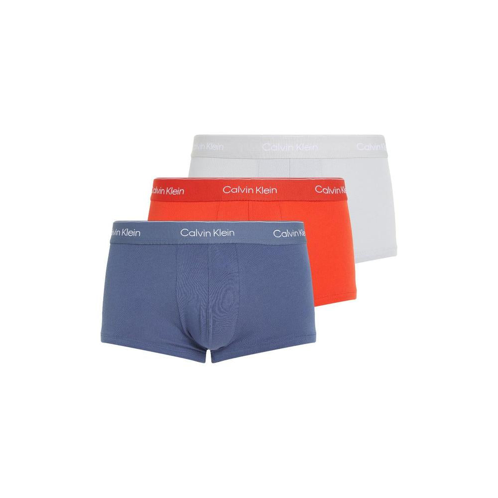 Calvin Klein Men's 3-Pack Boxer Trunks, Vintage Indigo / Micro Chip ...