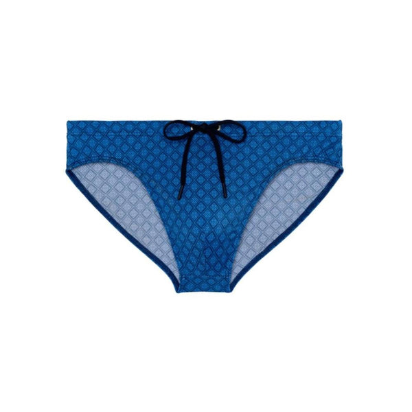 HOM Men's Hendaye Swim Mini Brief, Blue