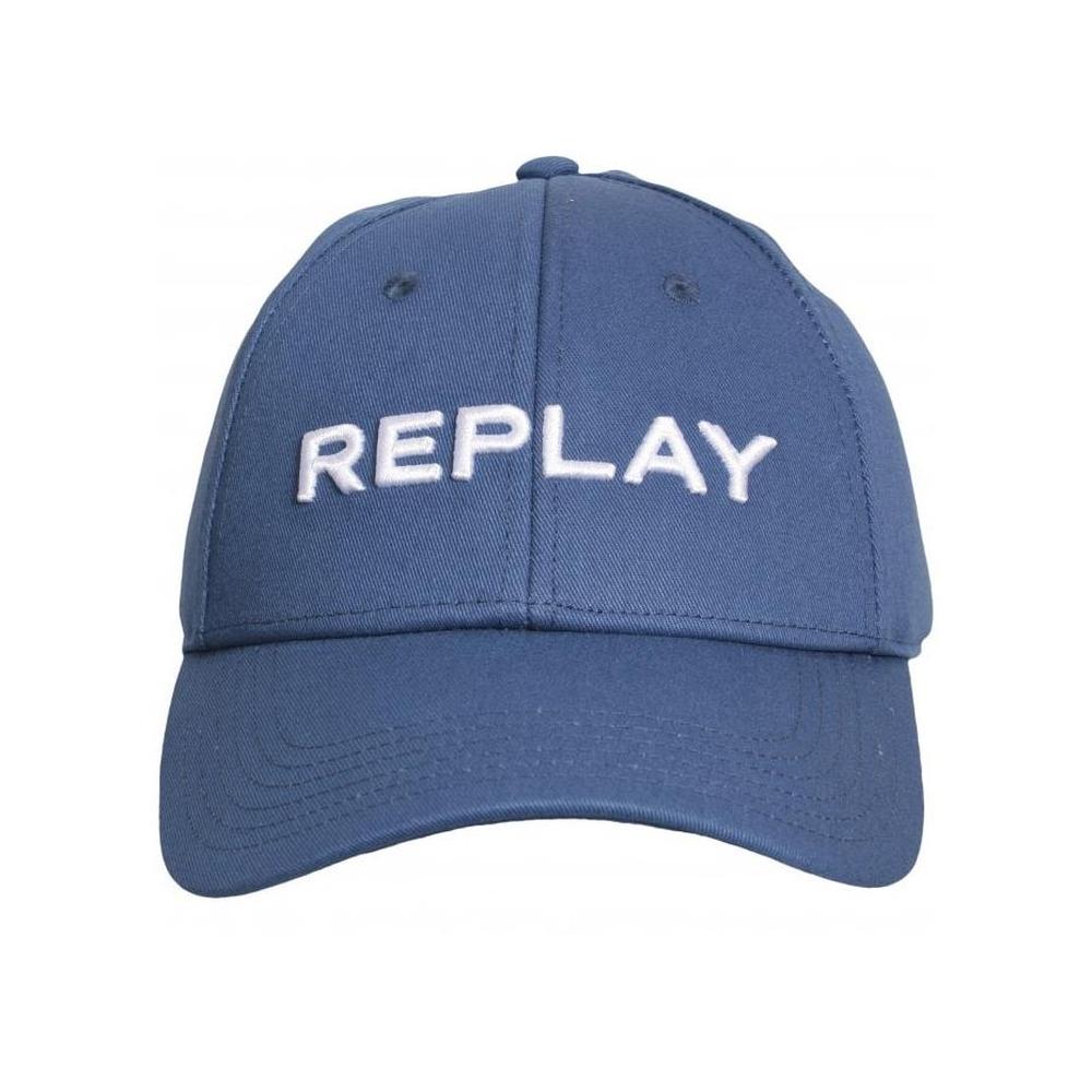 Replay Men's Classic Logo Baseball Cap, Indigo Blue