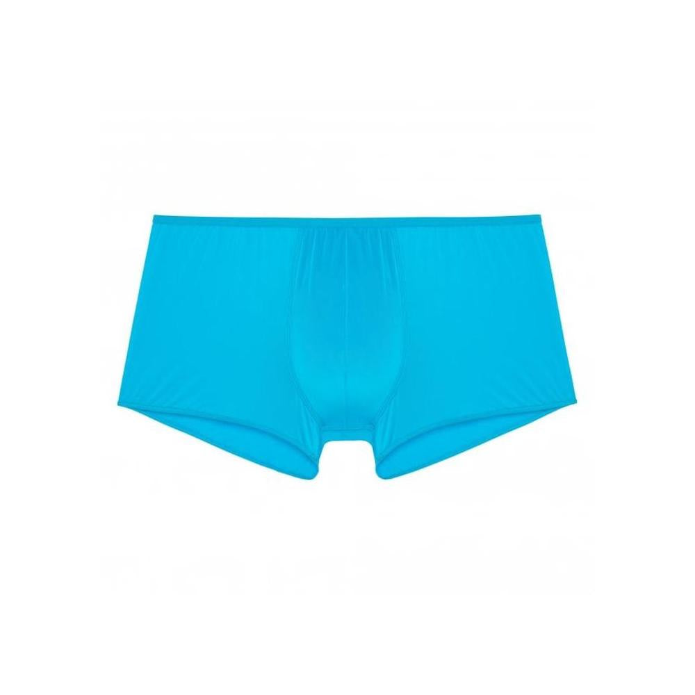 HOM Men's Plume Boxer Trunk, Turquoise